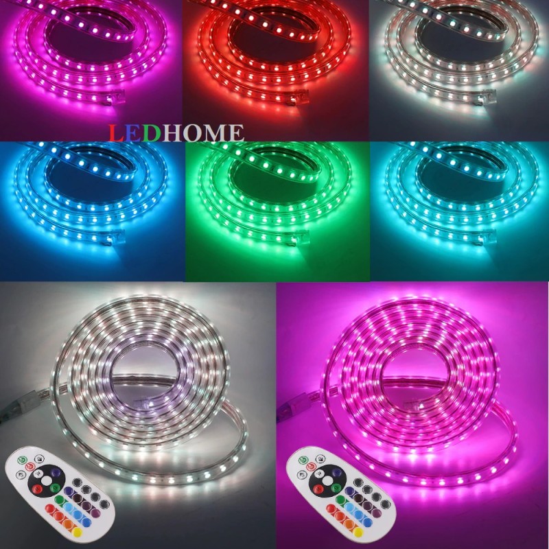 220 Volt Şerit Led Rgb 10 Metre - Fiyat